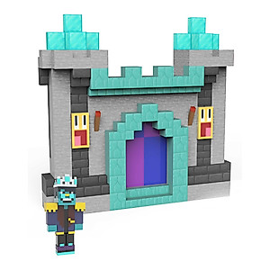 Mattel Minecraft Toys, Creator Series Palace Playset with Party Supreme Action Figure, Minecraft Game 3.25-inch figure, Plus Lights, Sounds and Music