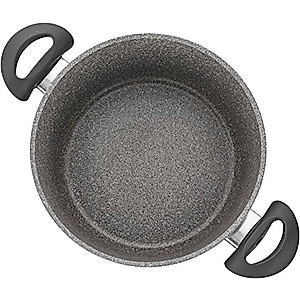 BALLARINI Parma by HENCKELS 4.8-qt Nonstick Dutch Oven with Lid, Made in Italy, Durable and Easy to clean
