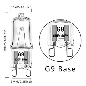 W10709921 Microwave Light Bulbs Compatible with K-itchenaid Jenn-air Whirlpool Ma-ytag Replace for W10112515 AP5983626 PS11722423 AH2338904 1464853 AP4358902 EA2338904 PS2338904 W10208564(4 Pack)