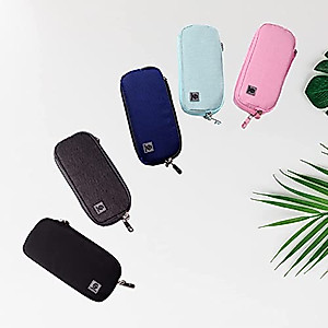 only warm Large Pencil Case with Zipper Multi-Function Compartment Large-Capacity 100PC Pen Soft Fabric Cheap(Gray21)