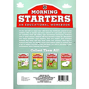 PRE-K - Morning Starters Educational Workbooks - v10