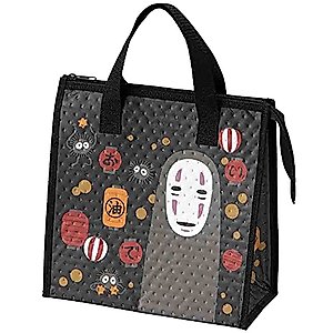 Spirited Away Thermal Insulated Lunch Bag with Zip Closure - Lanterns