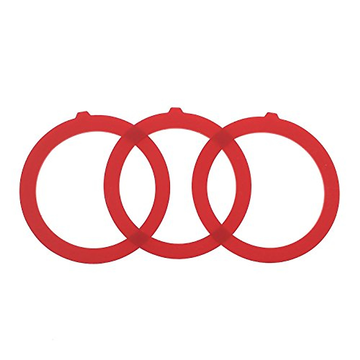 Compatible Kohler Flush Valve Seal - 3 Pack Toilet Ring Seal GP1059291 - Flushing Gasket by Essential Values