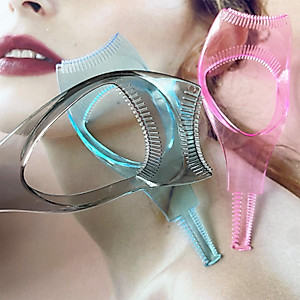 Mascara Shield Guard YASNAI 3PCS Lash Guard Eyelash Applicator Mascara Guard 3 in 1 Upper Lower Mascara Applicator Tool Lash Buddy