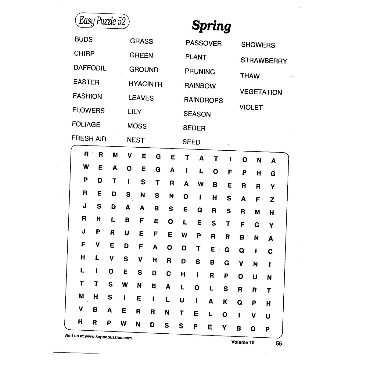 KAPPA Super Saver LARGE PRINT Word Search Puzzle Pack - (Pack of 6) Full Size Books