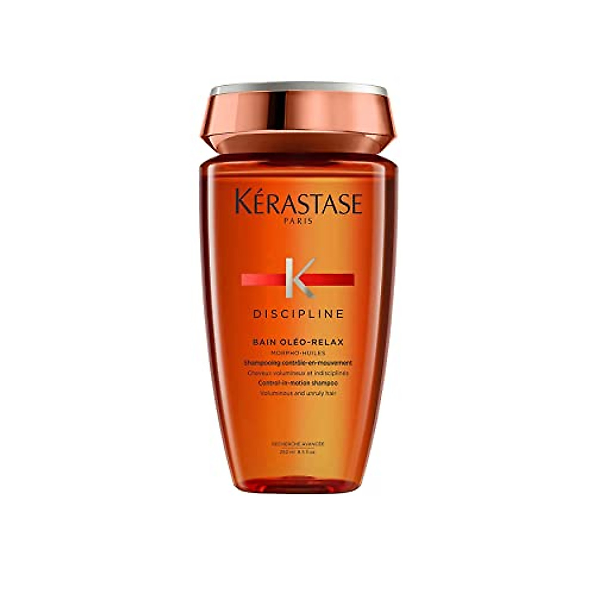 KERASTASE Discipline Oleo-Relax Shampoo | Oil-infused Anti-Frizz Shampoo | Moisturizes and Protects Hair | Reduces Tangling | With Shorea butter and Coconut Oil | For All Hair Types | 8.5 Fl Oz