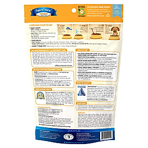 SuperGravy Original Trio- 30-Scoop bags- Natural Dog Food Gravy Topper - Hydration Broth Food Mix - Human Grade – Kibble Seasoning for Picky Eaters – Gluten Free Grain Free Total 90 Scoops