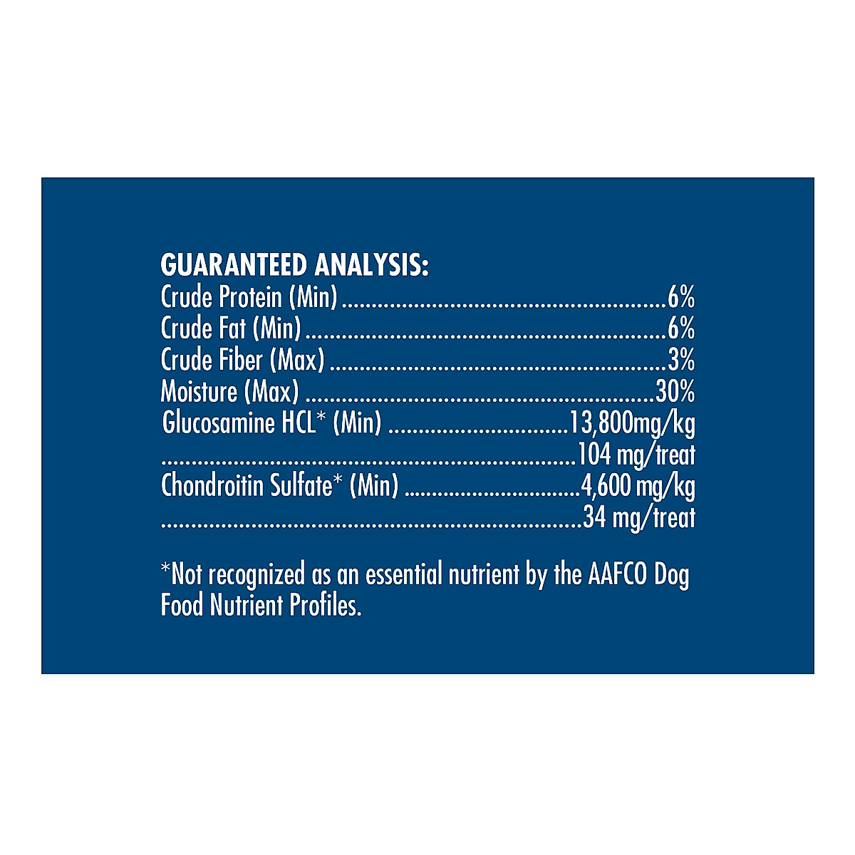 Zuke's Hip Action Dog Treats Peanut Butter and Oats Recipe, 6 Ounces (3 Pack)