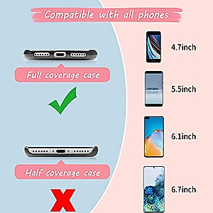 OUTXE Phone Wrist Strap - 8 × Phone Tether Tabs, 4 × Silicone Phone Bracelet Strap, Phone Wrist Lanyard Compatible with All Smartphone