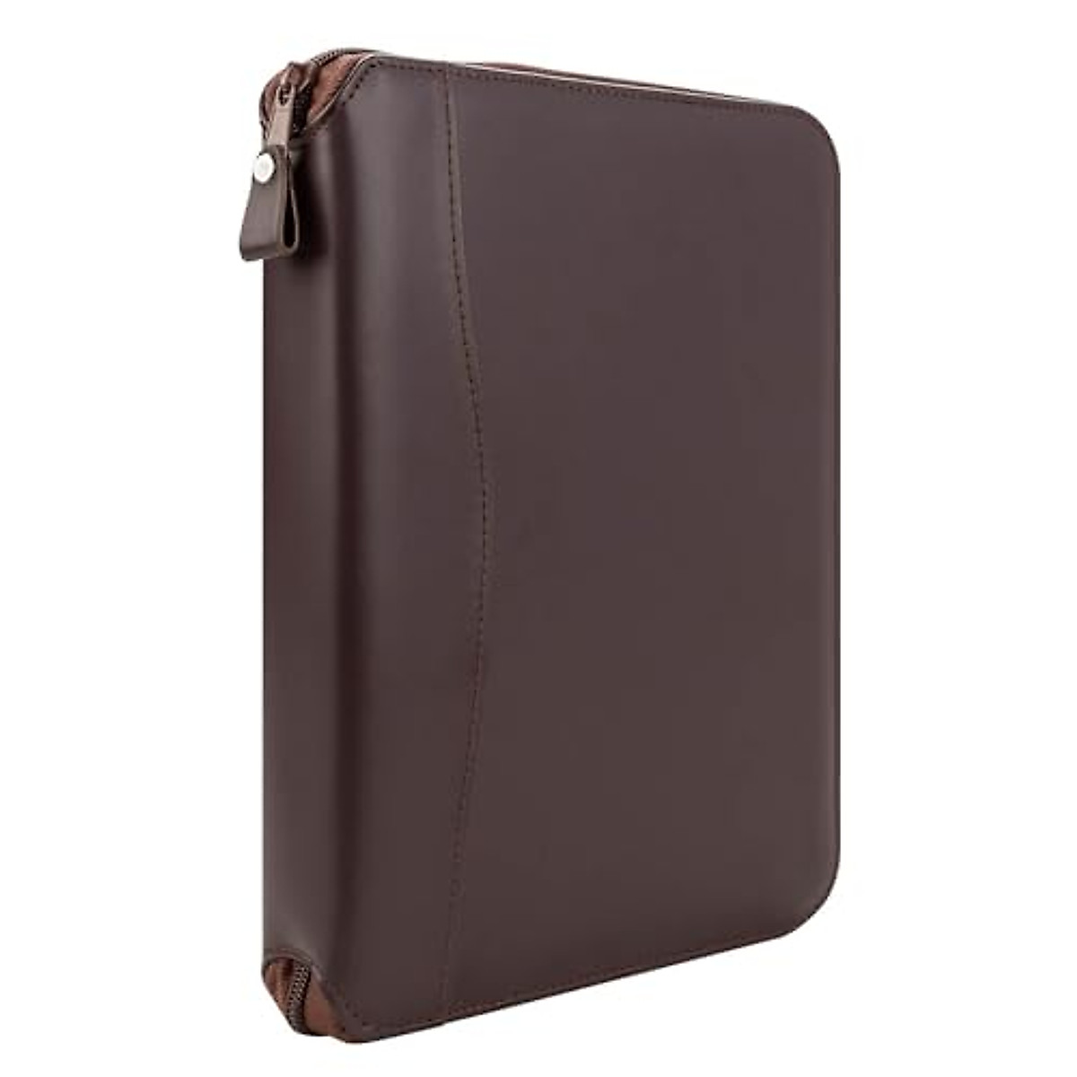 FranklinCovey - FC Basics Spacemaker Binder - Vinyl - Zipper Binder for Planners (Classic, Burgundy)