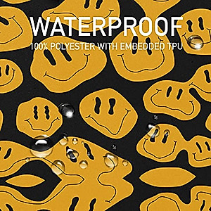 Pencil Pouch Pencil Case Pencil Bag Pen Case Pouch Box Organizer for Teen Girls Boys School Students Men Women Waterproof Zipper Pouch for Office Supplies Makeup, Hippie Trippy Melting Smiley Face