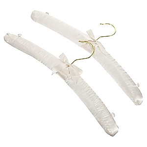 Homoyoyo 2pcs Non- Hanger Hanging Racks for Clothes Heavy Duty Anti- Clothes Hanger Non- Clothes Hanger Bride Hanger for Wedding Dress Spadded Hangers Wedding Dress Hangers