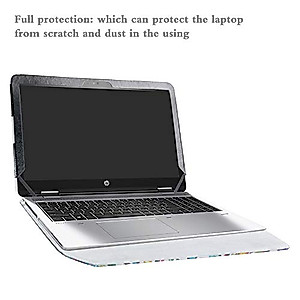 Alapmk Protective Case Cover for 15.6" HP ProBook 650 G4 G3 G2 G1/ProBook 655 G3 G2 G1 Series Laptop [Warning:Not fit ProBook 450/ProBook 455],Love Tree