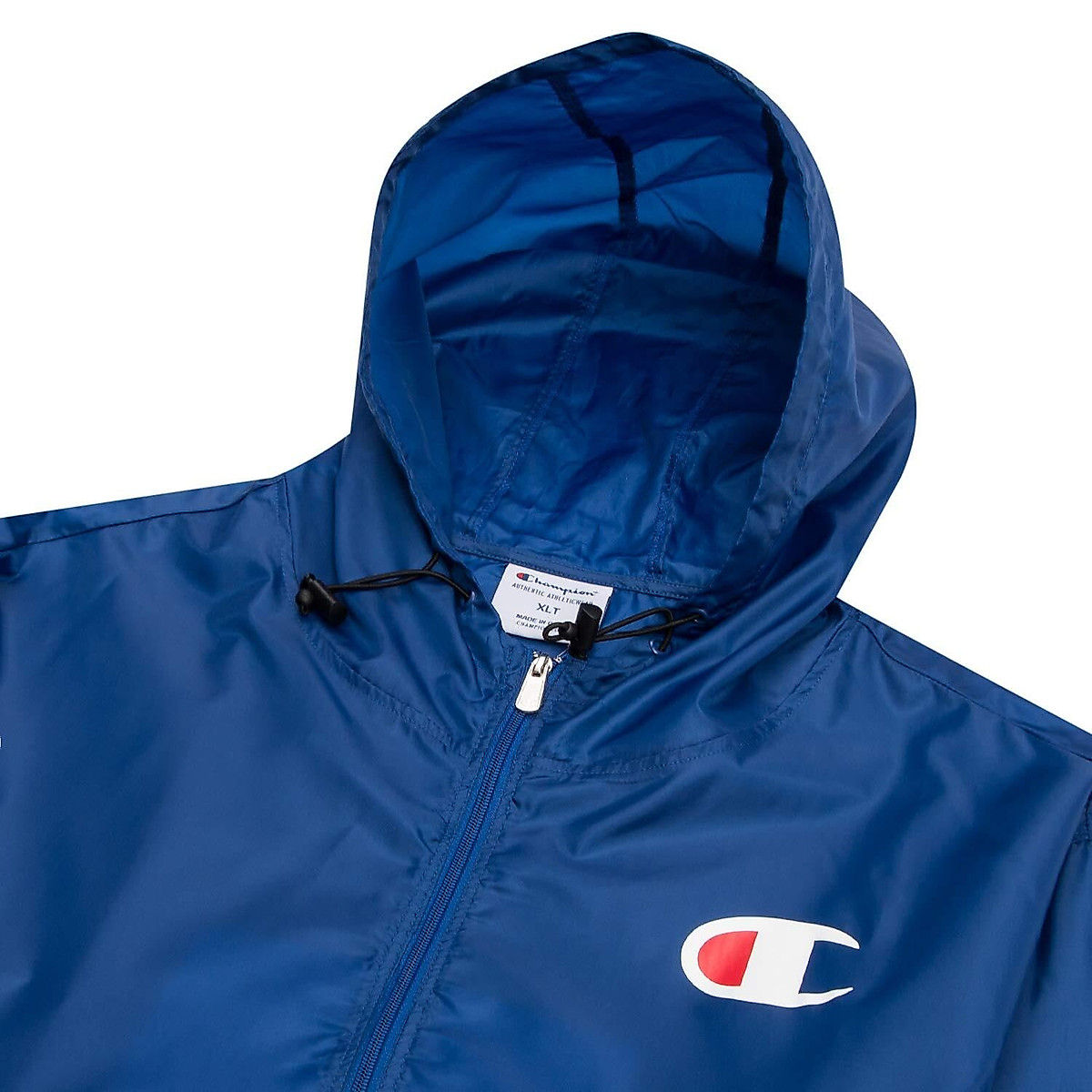 Champion Big and Tall Rain Jacket - Hoodie Anorak Windbreaker Jacket for Men