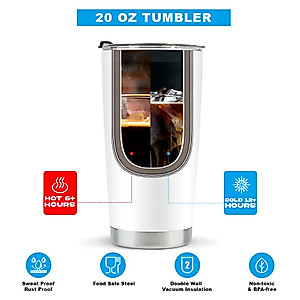 LONGXIN Anime Fans Tumbler, Stainless Steel Tumblers 20oz, Anime Lover Gifts for Women Girls Friends Sister, Birthday Christmas Gift for Her, Just A Girl Who Really Loves Anime