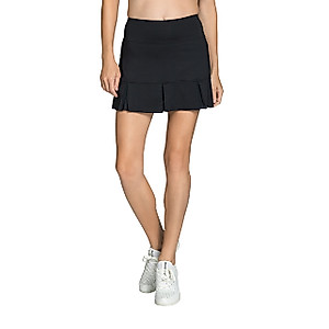 Tail Women's Doral 14.5" Pleated Skort - Onyx Black - L