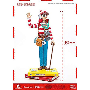 Blitzway - Where's Waldo? - Waldo 1/6th Scale Action Figure, 5Pro Studio MEGAHERO Series