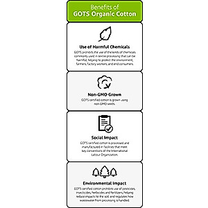 Amazon Brand – Pinzon Organic Cotton Hand Towels, Set of 6, Spa Blue, 30"L x 18"W