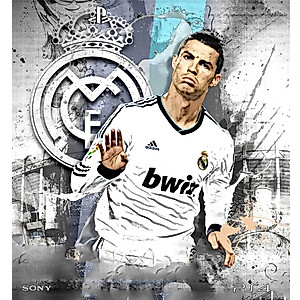 Skin Ps4 Old - Cristiano Ronaldo Real Madrid - Limited Edition Decal Cover ADESIVA Playstation 4 Slim Sony Bundle