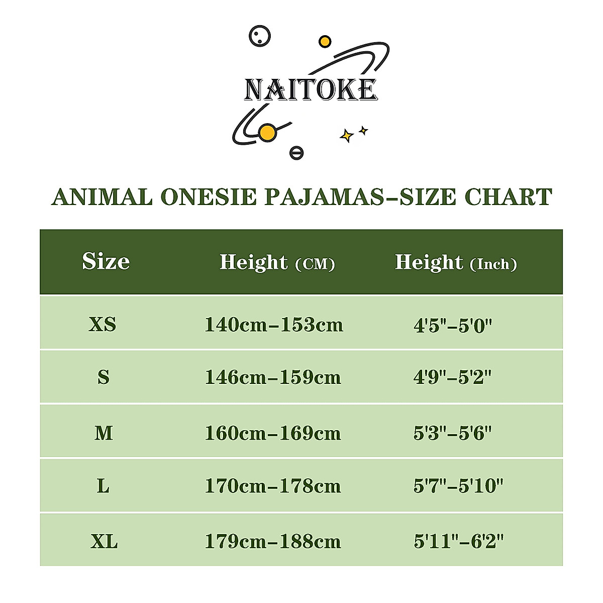 NAITOKE Adults Unisex Onesie Halloween Angel Stitch Costume Animal Cosplay Pajamas,170-178cm(5'7"-5'10")