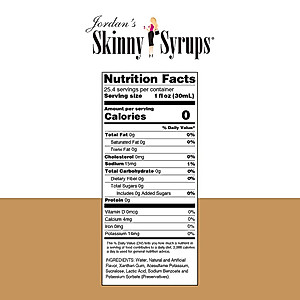 White Chocolate- Jordan's Skinny Syrups Sugar Free