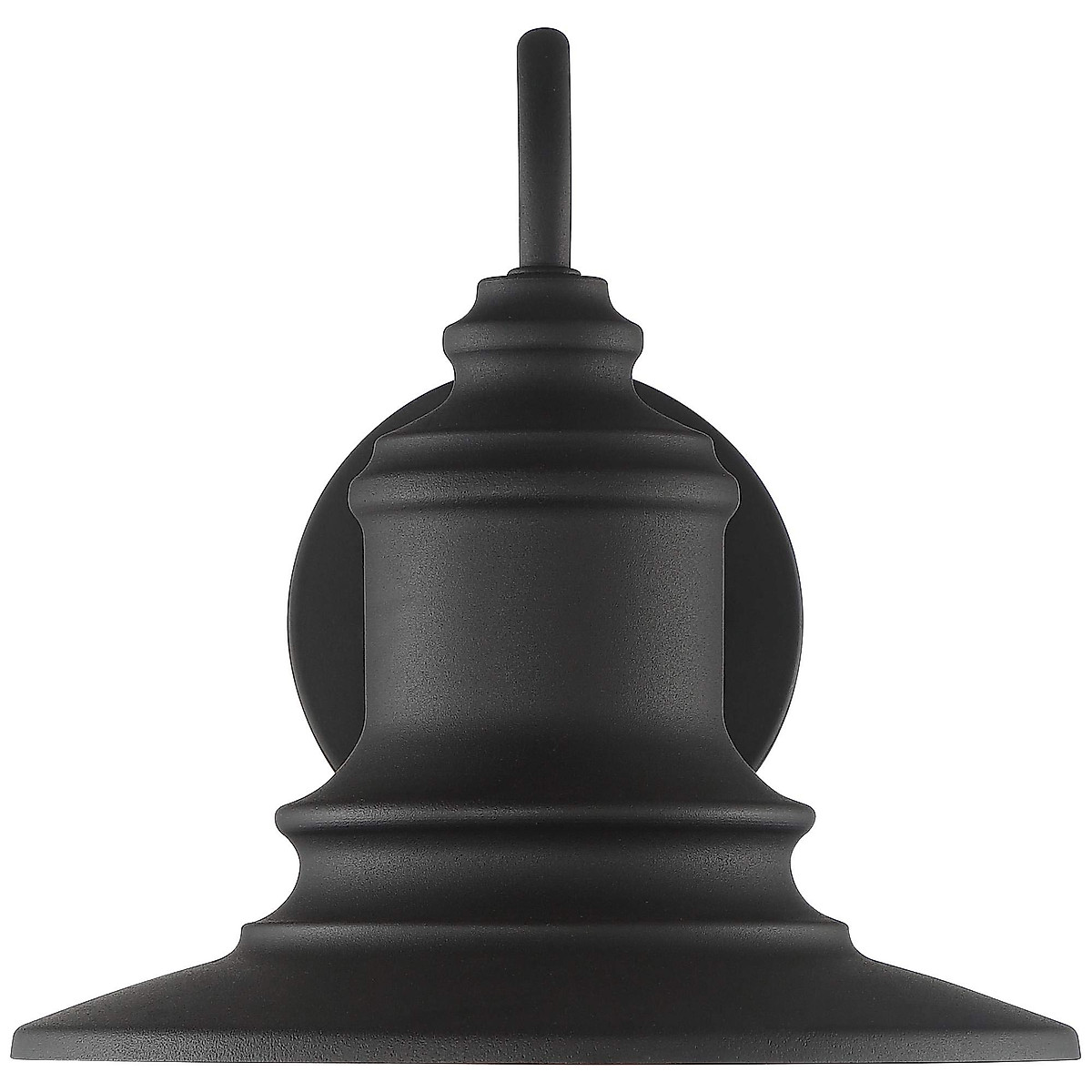 Possini Euro Design Elgin Modern Industrial Farmhouse Outdoor Barn Light Sconce Fixture Textured Black 9 1/2" Decor for Exterior House Porch Patio Outside Deck Garage Yard Front Door Garden Home