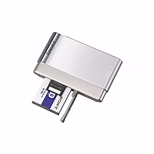 Sony Cyber-shot DSC-T90 12.1 MP Digital Camera with 4x Optical Zoom and Super Steady Shot Image Stabilization (Silver)