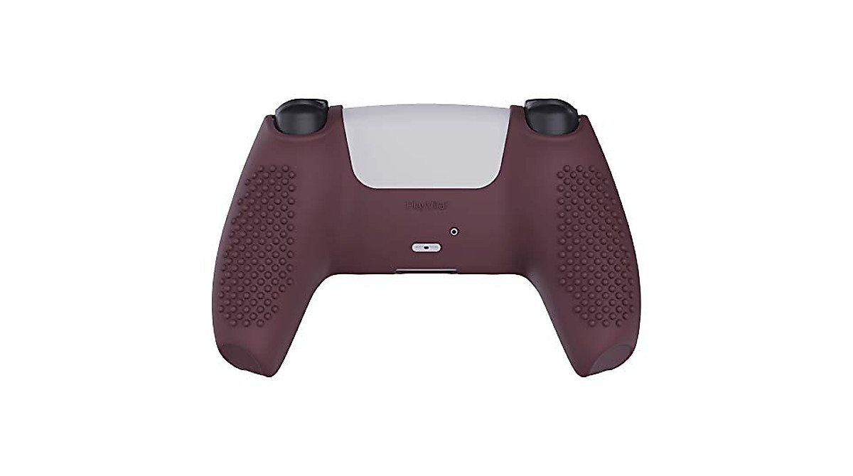 Buy eXtremeRate Wine Red Silicone Cover for PS5 Controller