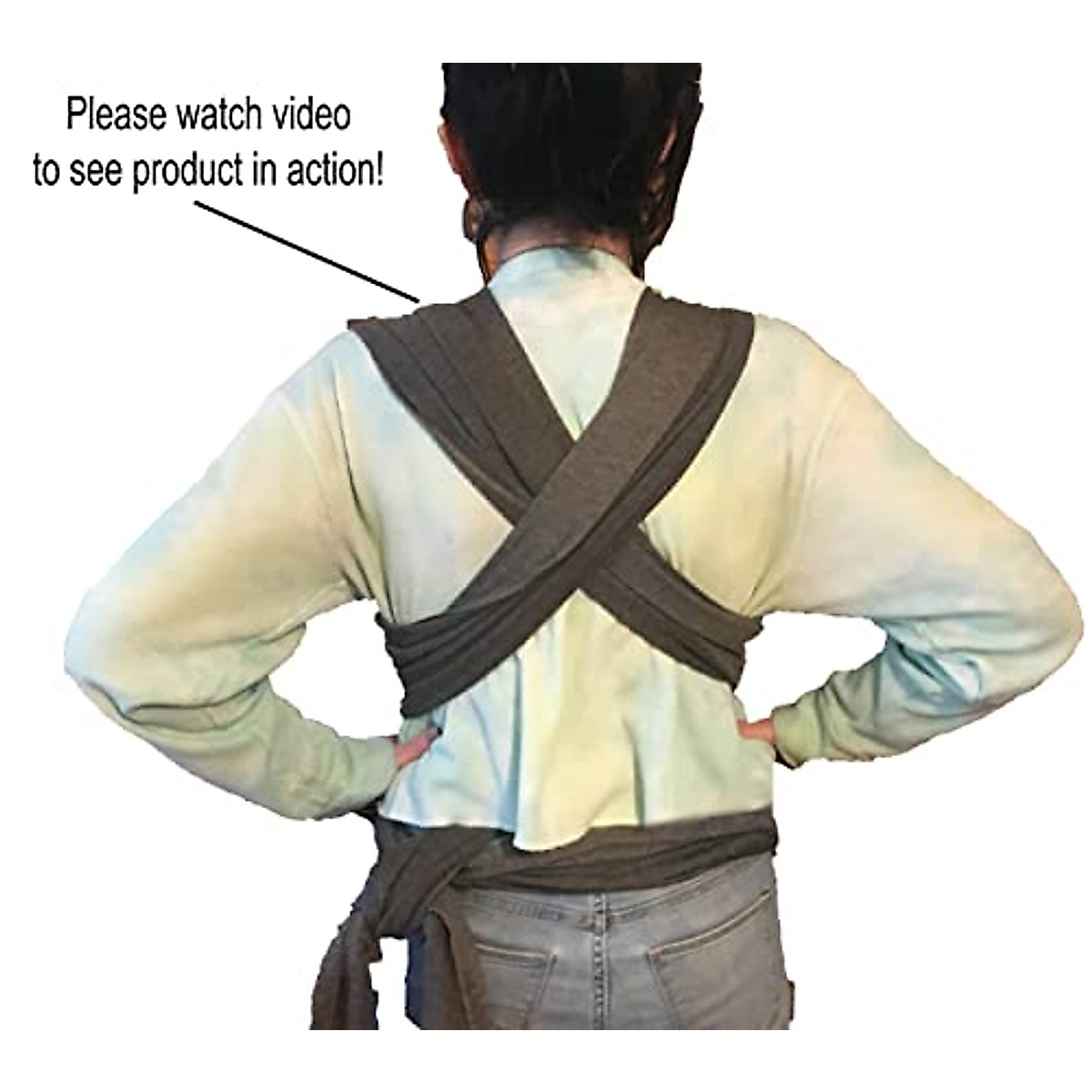 Puppy Pouch Pet Carrier Sling | Front | Adjustable Hands Free Front Facing Dog Pouch | Relieves Your Pet's Anxiety and Stress (Dark Grey)