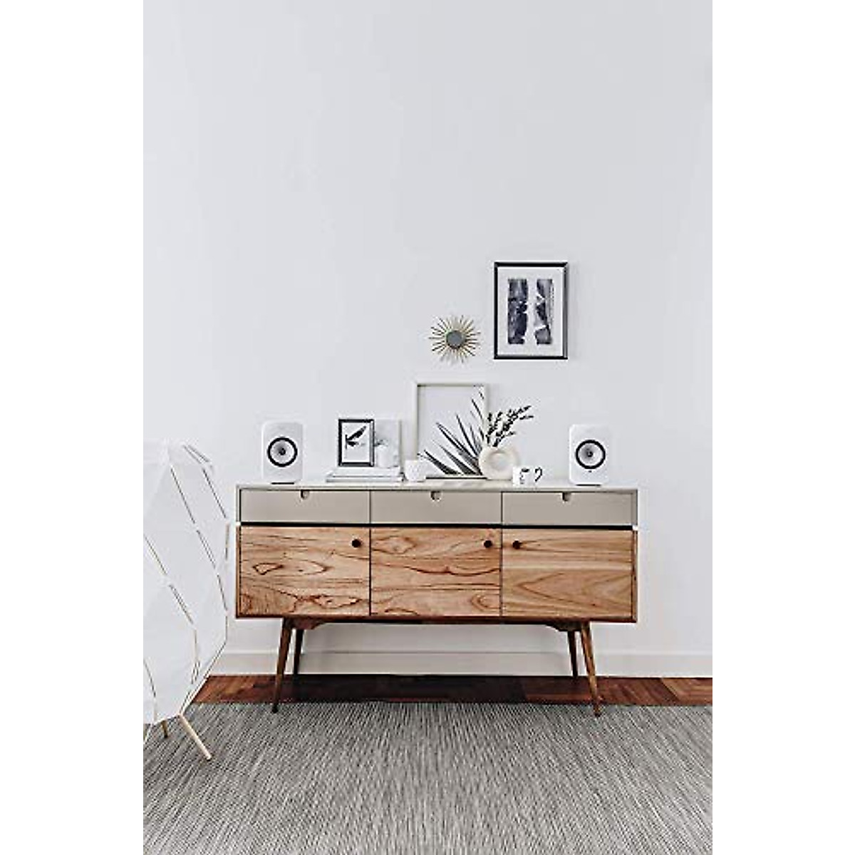 KEF LSX Wireless Music System (White, Pair)