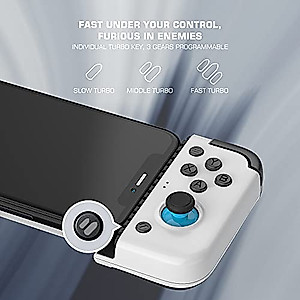 GameSir X2 Lightning Mobile Game Controller for iPhone iOS, Phone Gamepad Play Xbox game pass, Playstation, COD Mobile, MFi, Arcade, Amazon Luna, Stadia & More Cloud Gaming