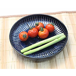 New (Amazon.co.jp Exclusive) Commercial Set of 3 Kominka Cafe Series, Enhances Ingredients and Dishes, Water Repellent Tokusa, Cherry Blossoms, Pasta, Sea Blue