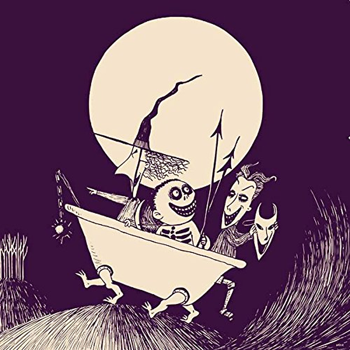 Skinit Decal Gaming Skin Compatible with PS4 Pro Bundle - Officially Licensed Disney The Nightmare Before Christmas Lock Shock and Barrel Art Design