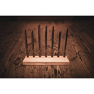 Planetary Therapy Tuning Fork 7 Piece Chakra Set with Exact Pitch and Frequency — MADE IN GERMANY — For Meditation, Sound Healing and Yoga, 2-YEAR WARRANTY