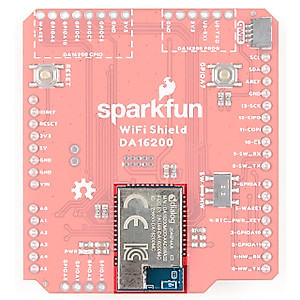 SparkFun Qwiic WiFi Shield - DA16200 -Ultra Low Power IOT WiFi Module -4MB Flash Memory -Qwiic Connector -Internet of Things -RTC Clock -On-Board chip Antenna -Three Ultra Low Power Sleep Modes