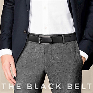 CHAOREN Ratchet Belt - Mens Dress Belt 1 3/8" Comfort Click - Perfect Companion to Men's Oxfords