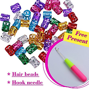 6 Packs Goddess Locs Crochet Hair 14 Inch Gray Wavy Curly Faux Locs Crochet Braids Synthetic Hair Extensions Dreadlocks Crochet Locs Braiding Hair Goddess Brainds Crochet Hair (14" (6 Packs), #51)