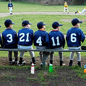 Londkaron Elite Baseball/Softball Socks & Belt Combo (2 Pairs of Socks with 1 Belt) (Black, Large)