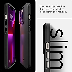 Spigen Thin Fit Designed for iPhone 13 Pro Max Case (2021) - Black