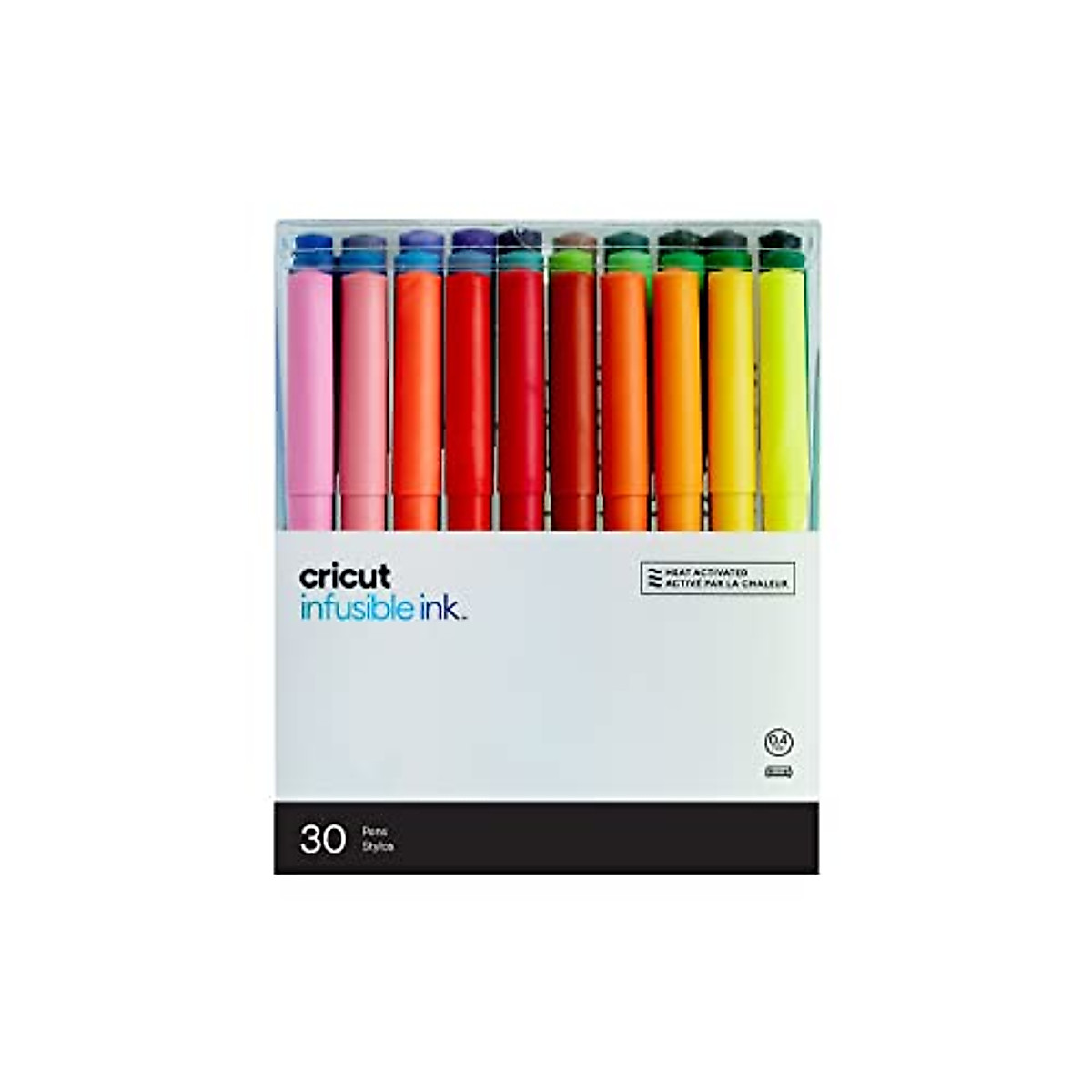 Cricut Infusible Ink Pen Set (0.4), (30 ct), Multi, One Size