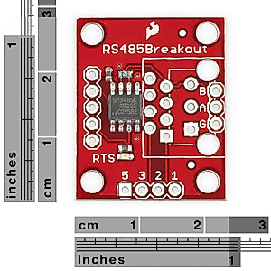 SparkFun Transceiver Breakout - RS-485 SP3485 Half-Duplex Transceiver Operates from a Single +3.3V Supply, Interoperable with +5.0V Logic