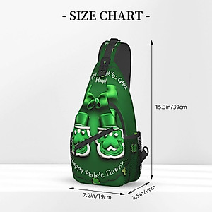 SSIMOO Happy St. Patrick'S Day Functional Outdoor Travel Hiking Backpack-Perfect For Cycling, Leisure And Outdoor Adventures