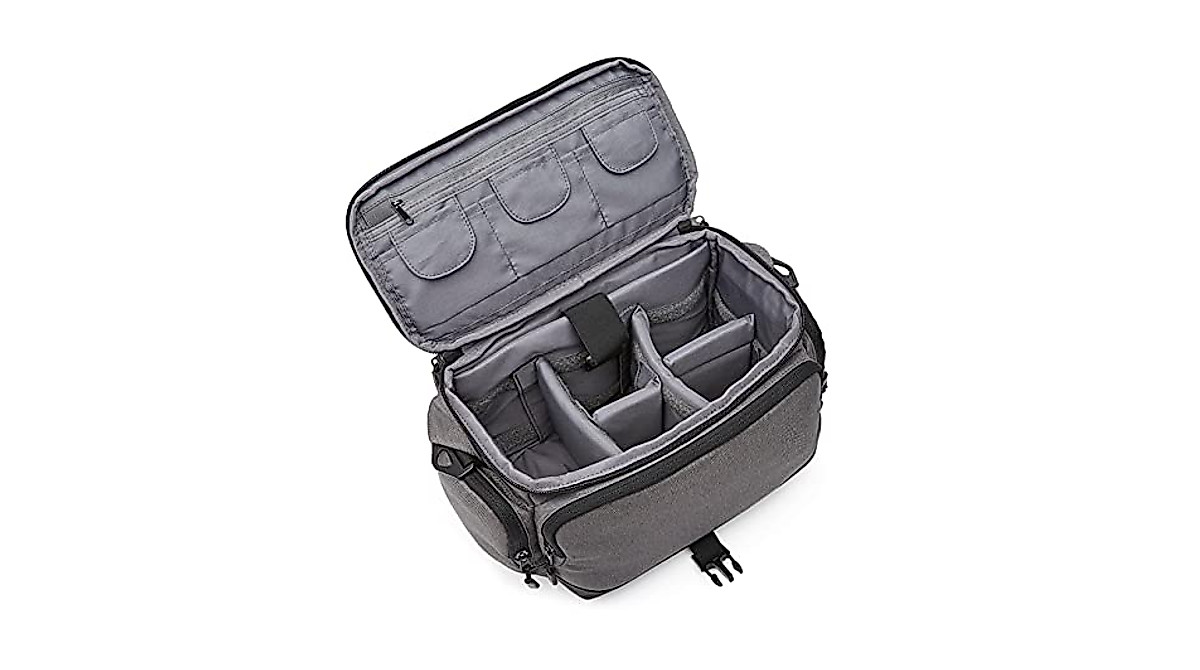 Amazon Basics Large DSLR Camera Bag – Durable & Customizable 11x6x8
