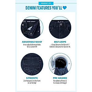 THE CHILDREN'S PLACE Big Girls' Skinny Jeans, LT Indigo 2147, 14