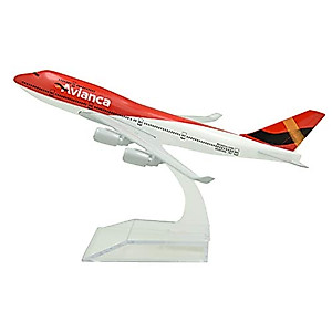 TANG DYNASTY(TM 1:400 16cm B747-400 Avianca Airline Metal Airplane Model Plane Toy Plane Model