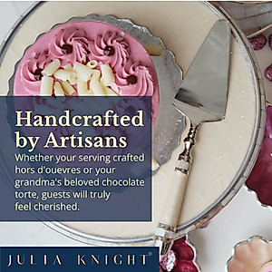 Julia Knight Classic Cake Server, Snow, White