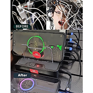 Raosky Magnetic Charging Series (Micro Tips),Just 4 Micro Tips Without Nylon Braided USB Cable No Charger Cords.