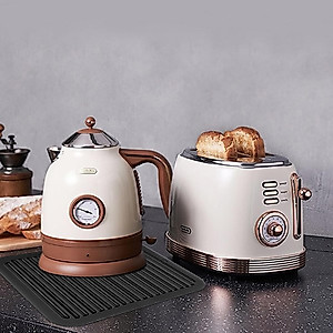 4 PCS Silicone Trivets for Hot Pots and Pans 9"x12" Heat Resistant Trivet Mat Hot Pads for Kitchen Quartz Countertops Multipurpose Non-Slip Potholders Pot Holders Trivets for Hot Dishes-Rectangle Grey