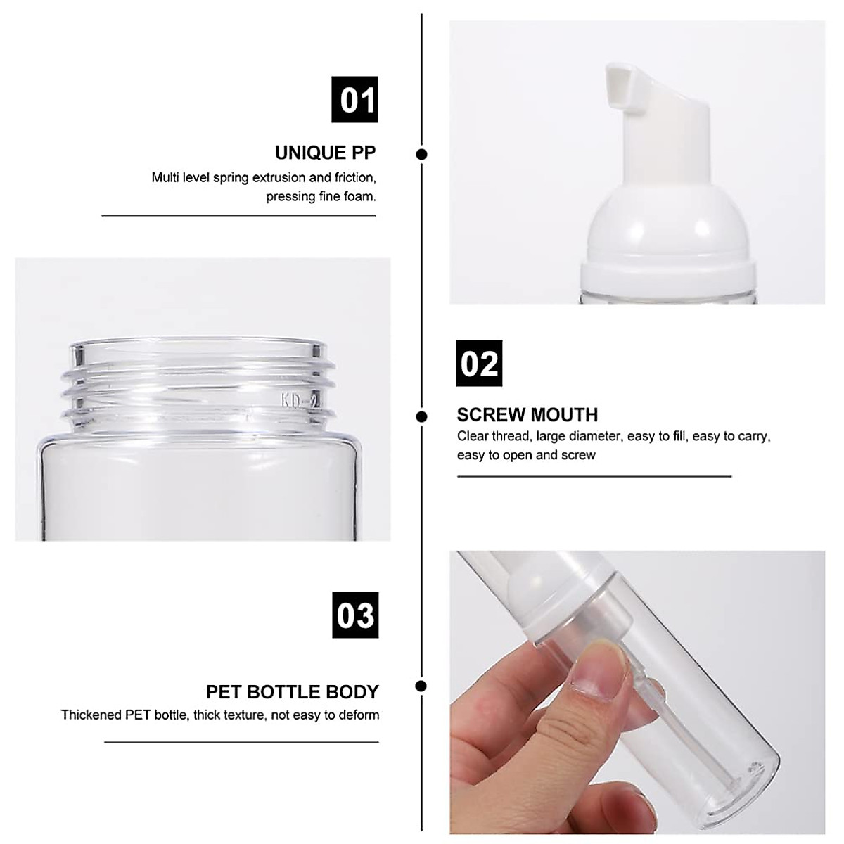 28pcs Foam Bottle Foam Pump Bottle Foaming Travel Bottle Pump Bottles Foam Pump Bottle Dispenser Travel Size Foam Pump Bottle Foaming Bottle Dispenser Empty Travel Bottle