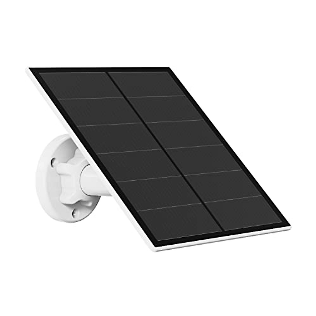 5W Solar Panel for Wireless Outdoor Security Camera Compatible with Rechargeable Battery Powered Surveillance Cam, Continuous Solar Power for Camera, Not Compatible with Arlo Ring Blink Camera